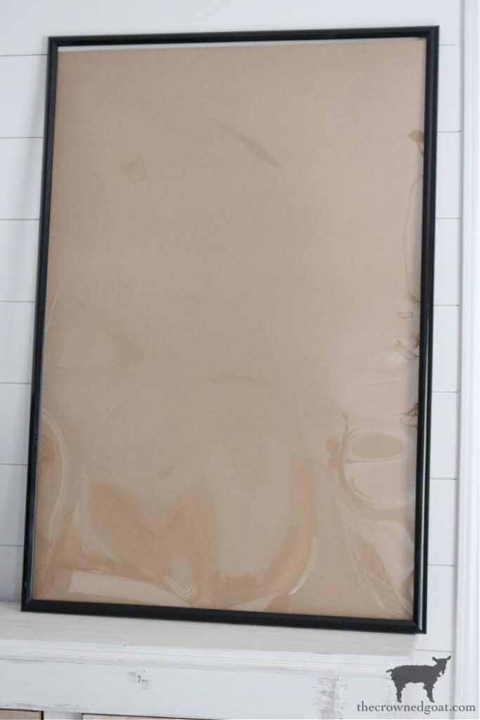 DIY Framed Quarterly Calendar