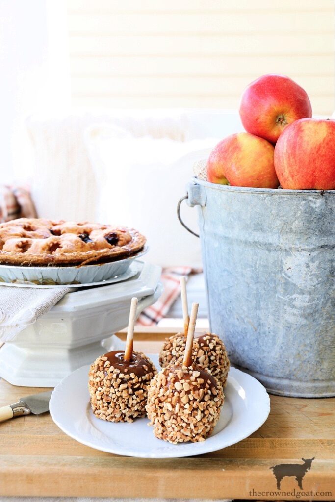 Decorating for Fall with Apples