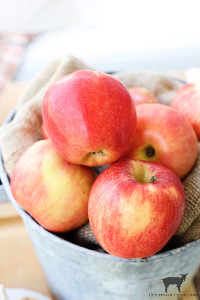 Decorating for Fall with Apples