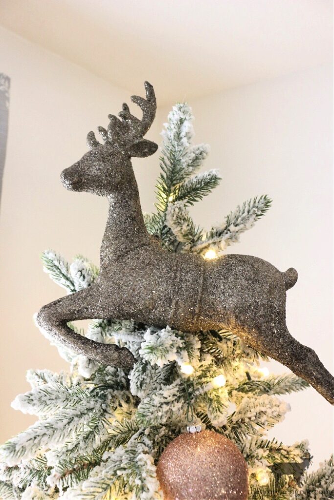 Blush and Champagne Christmas Tree