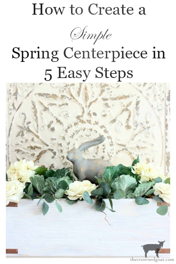 How to Make a Simple Spring Centerpiece
