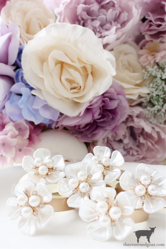 Quick and Easy Flower Napkin Rings