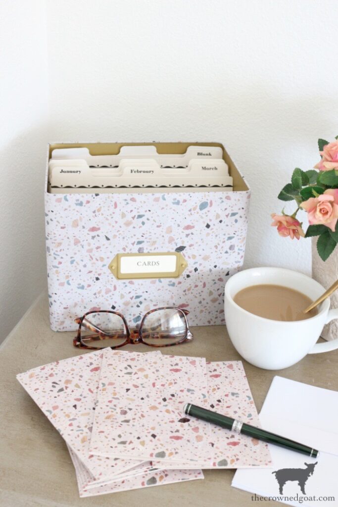 Easy Greeting Card Organization Ideas