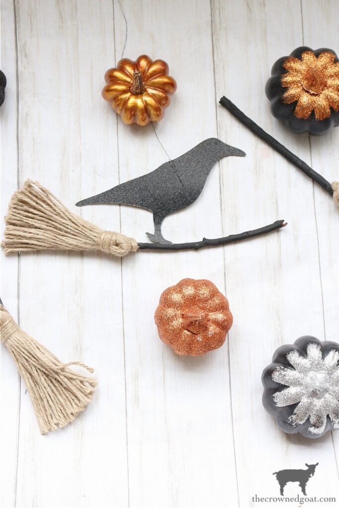 A Mini Jute Broom for Spooky Season