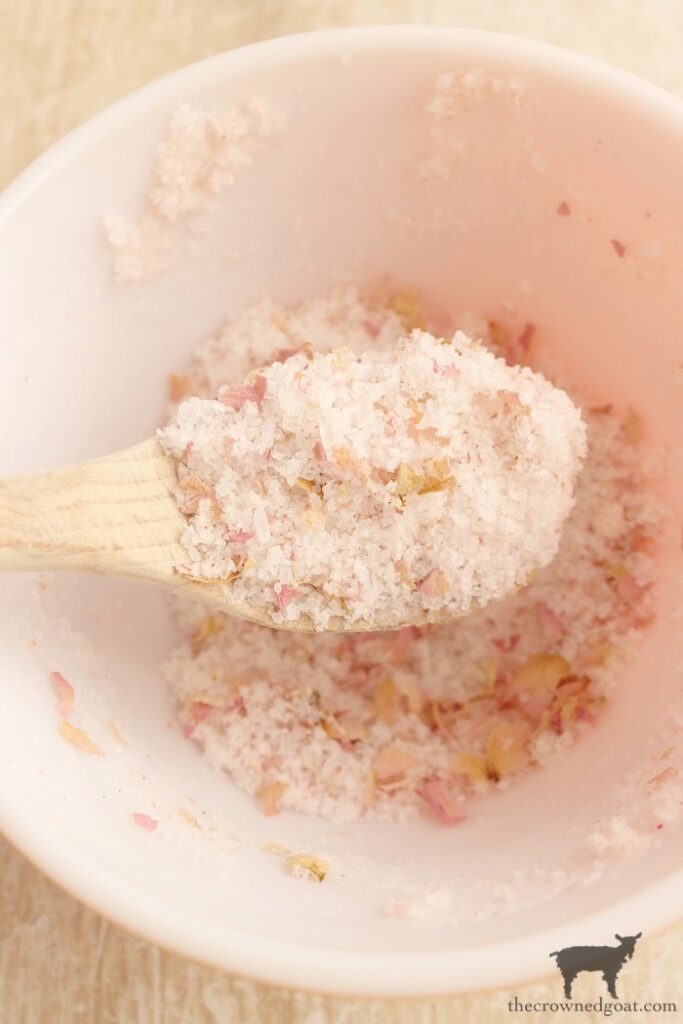 Rose Petal Bath Soak and Salt Scrub