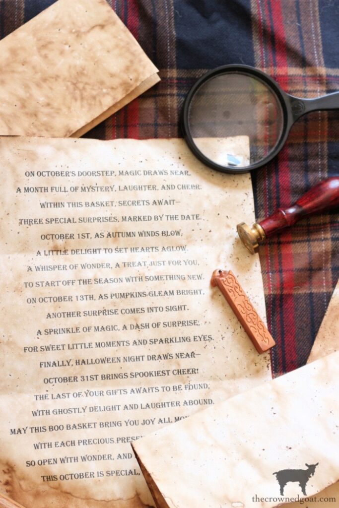 A Quick and Easy Way to Age Paper