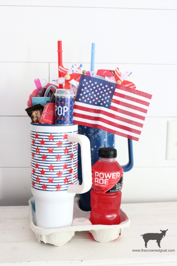 Red, White and Blue Drink Carrier Gift Ideas